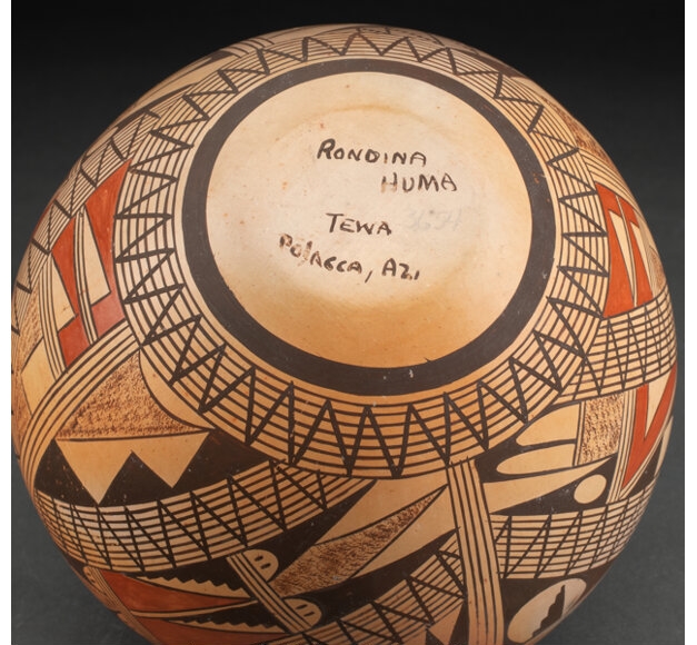 Rondina Huma | Two Hopi Polychrome Jars | MutualArt