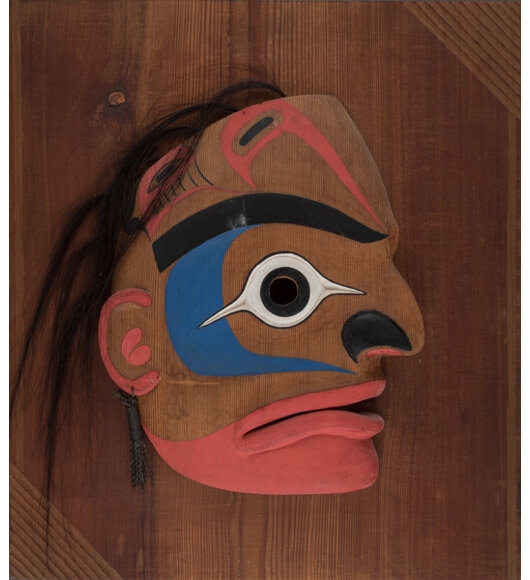 Tim Paul | A Contemporary Northwest Coast Painted Wood Panel (Circa ...