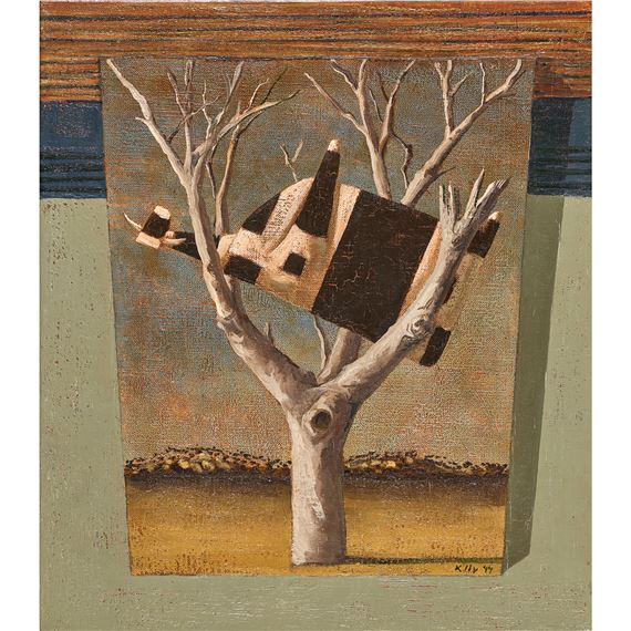 John Kelly | Cow up a Tree (1999) | MutualArt