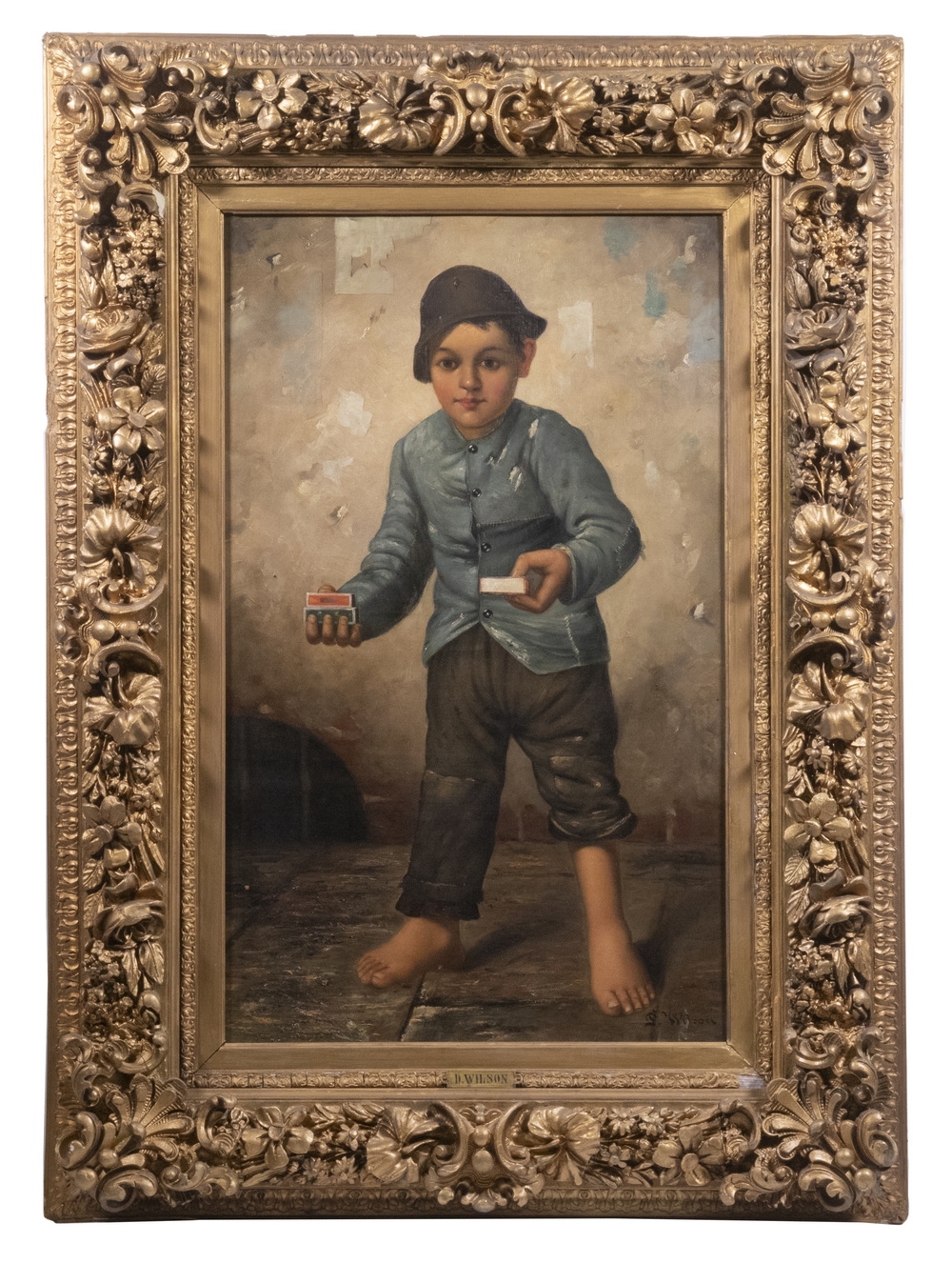 David Forrester Wilson | The Match Seller | MutualArt