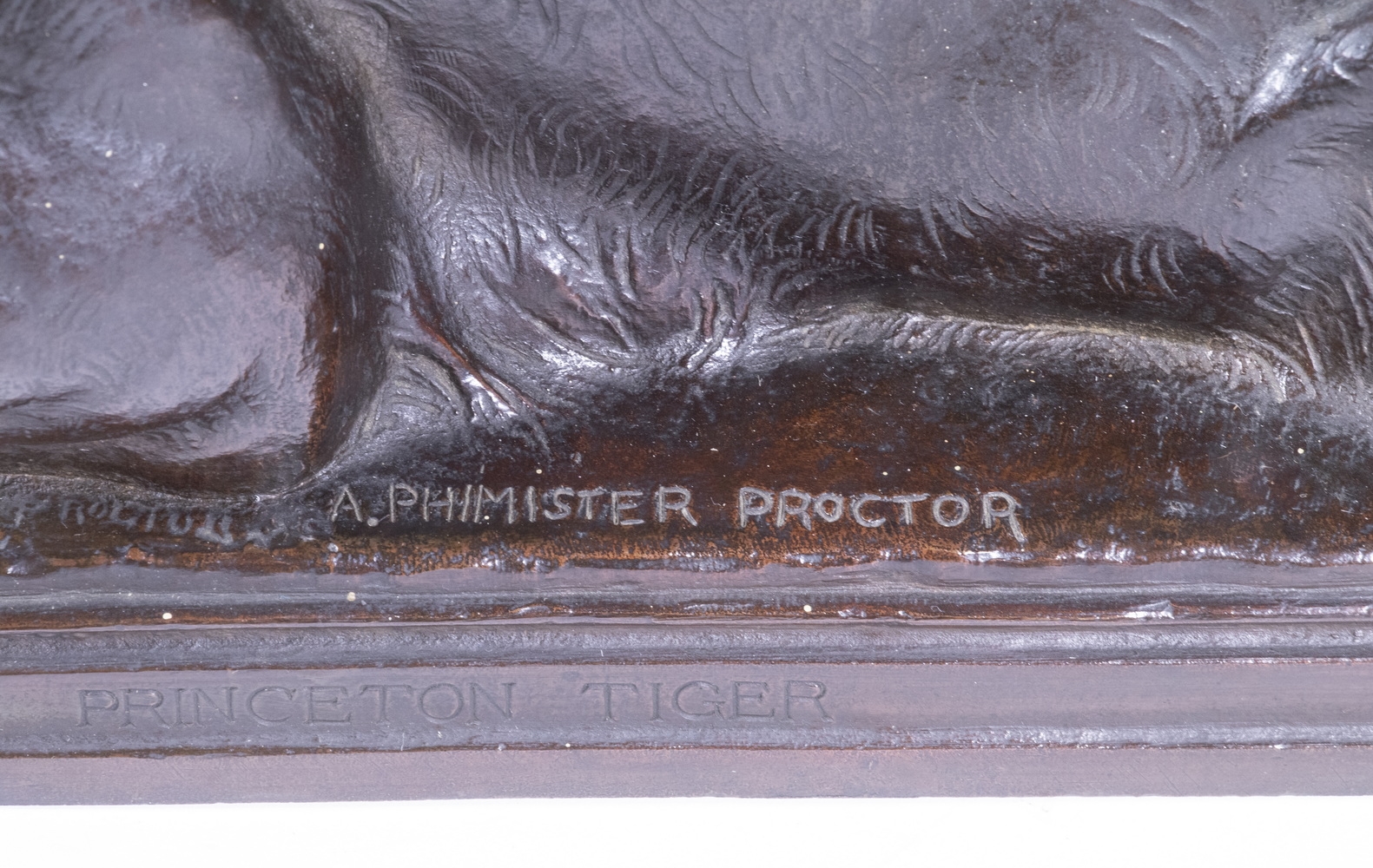 Alexander Phimister Proctor | Rare Large Version of the Princeton Tiger ...