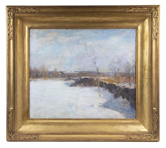 Kenneth Nunamaker | Winter Landscape at the Old Quarry | MutualArt
