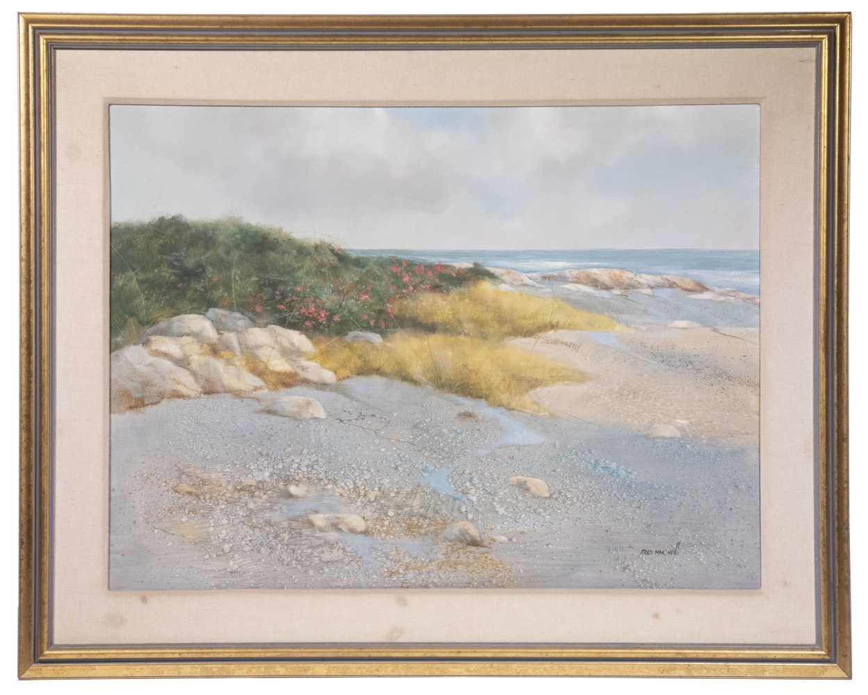 Fred MacNeill | Beach Roses | MutualArt