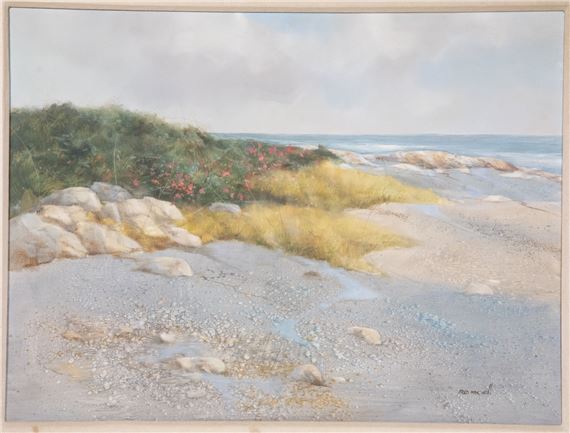 Fred MacNeill | Beach Roses | MutualArt