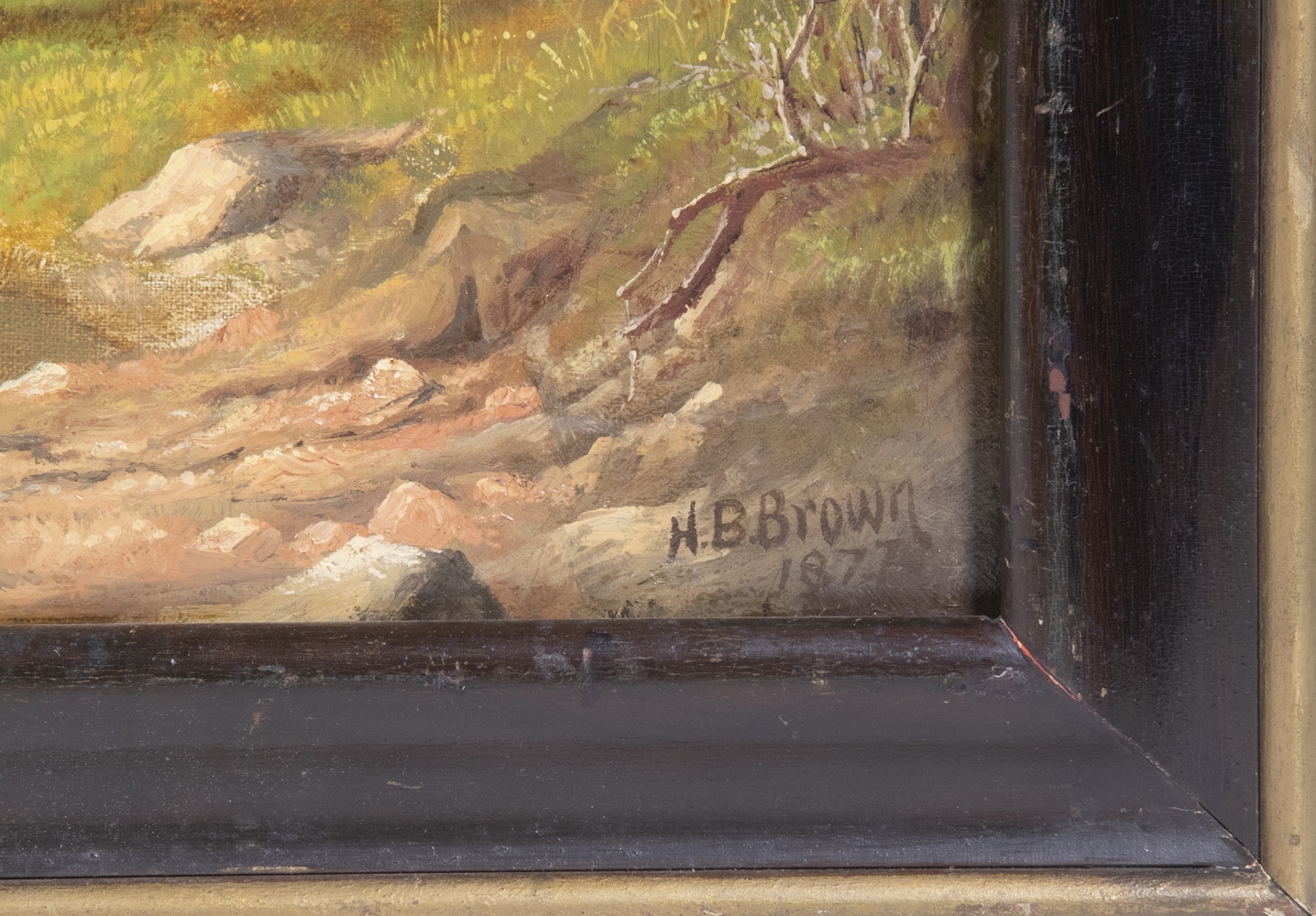 Harrison Bird Brown | The Old Mill Pond (1877) | MutualArt