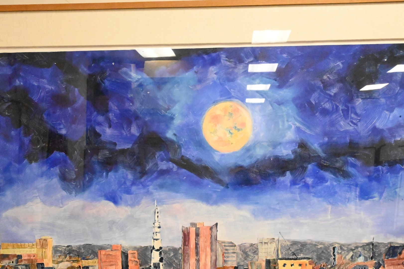Chet Kempczynski | Full Moon over Hartford XVI 1987 | MutualArt