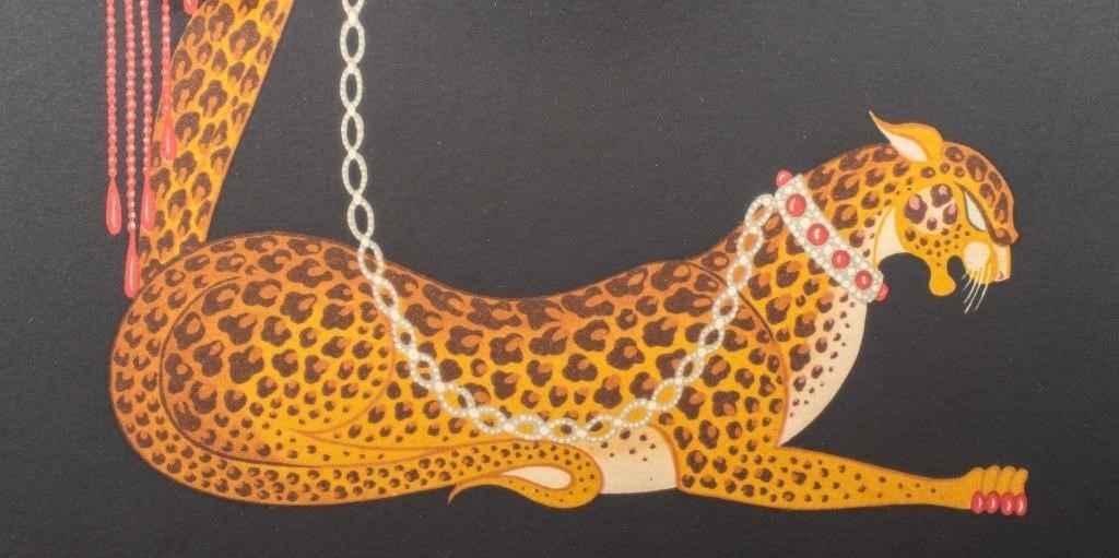 Erté | Letter L; Alphabet Series | MutualArt