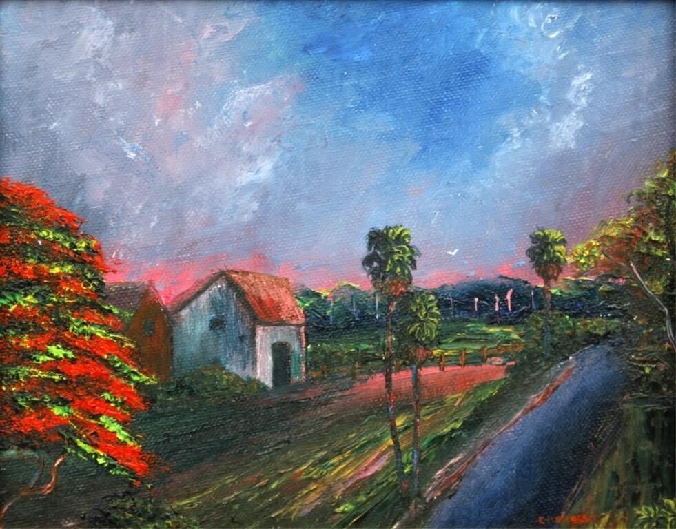 Charles Chico Wheeler | CHICO WHEELER FLORIDA HIGHWAYMEN SLOW SUNSET ...