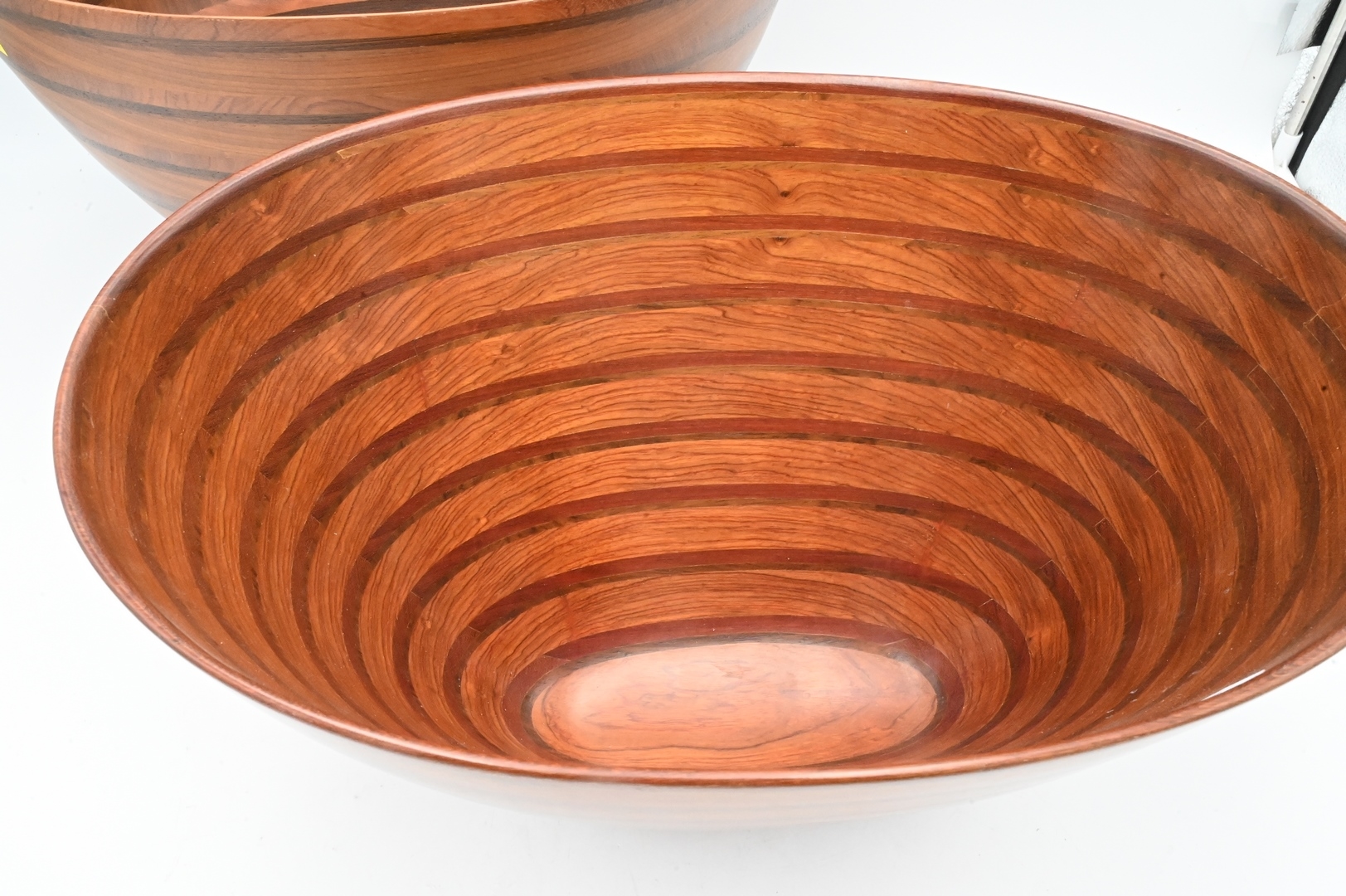 Peter Petrochko | Two Large Peter Petrochko Inlaid Bowls (1986) | MutualArt