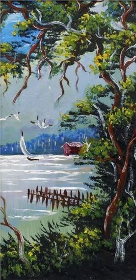 Mary Ann Carroll | MARY ANN CARROLL FLORIDA HIGHWAYMEN SAILING SHACK ...