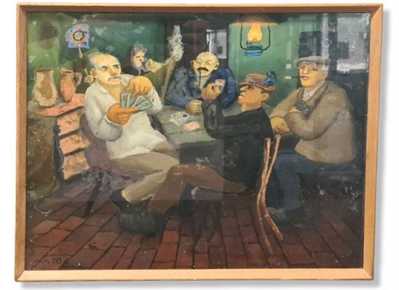 Franjo Mraz | The card players | MutualArt