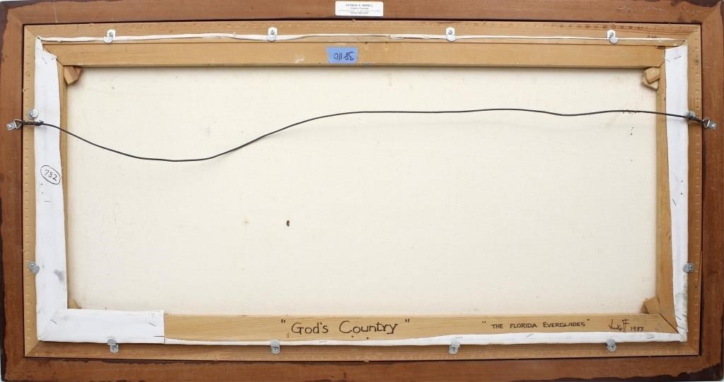 Sam Vinikoff | SAM VINIKOFF FLORIDA ARTIST GODS COUNTRY EVERGLADE (1957 ...