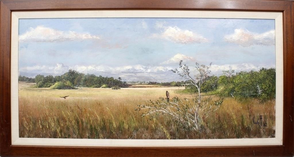Sam Vinikoff | SAM VINIKOFF FLORIDA ARTIST GODS COUNTRY EVERGLADE (1957 ...