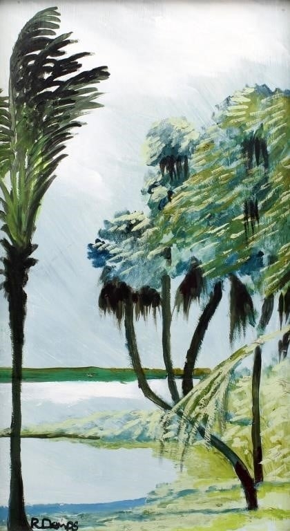 Rodney Demps | RODNEY DEMPS FLORIDA HIGHWAYMEN RIVERSIDE PALMS | MutualArt