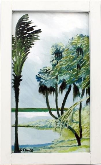 Rodney Demps | RODNEY DEMPS FLORIDA HIGHWAYMEN RIVERSIDE PALMS | MutualArt