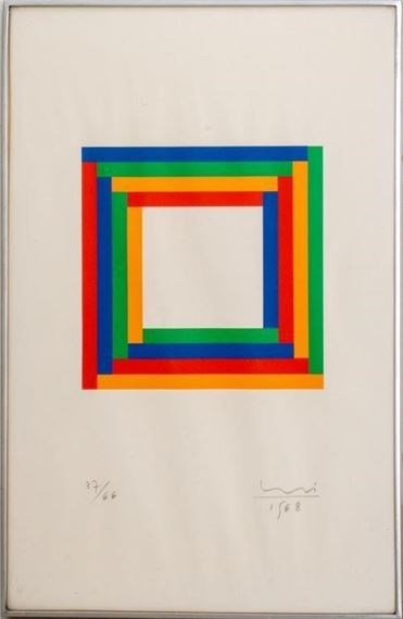 Max Bill | System of Four Equal Color Groups | MutualArt