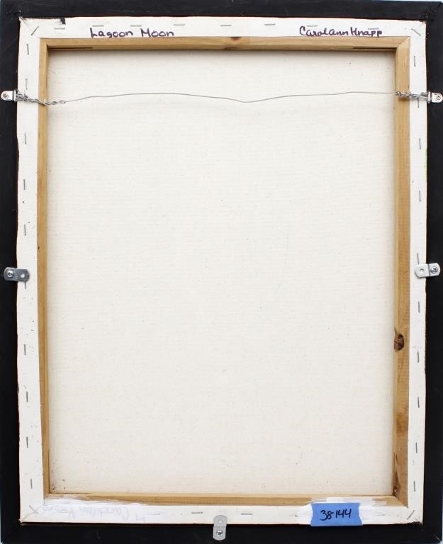 Carol Ann Knapp | CAROL ANN KNAPP FLORIDA ARTIST LAGOON MOON (2004 ...