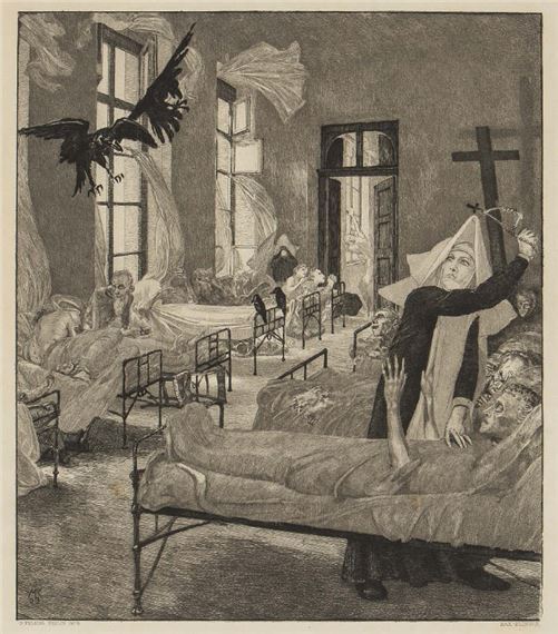 Max Klinger | Pest from ON DEATH II | MutualArt