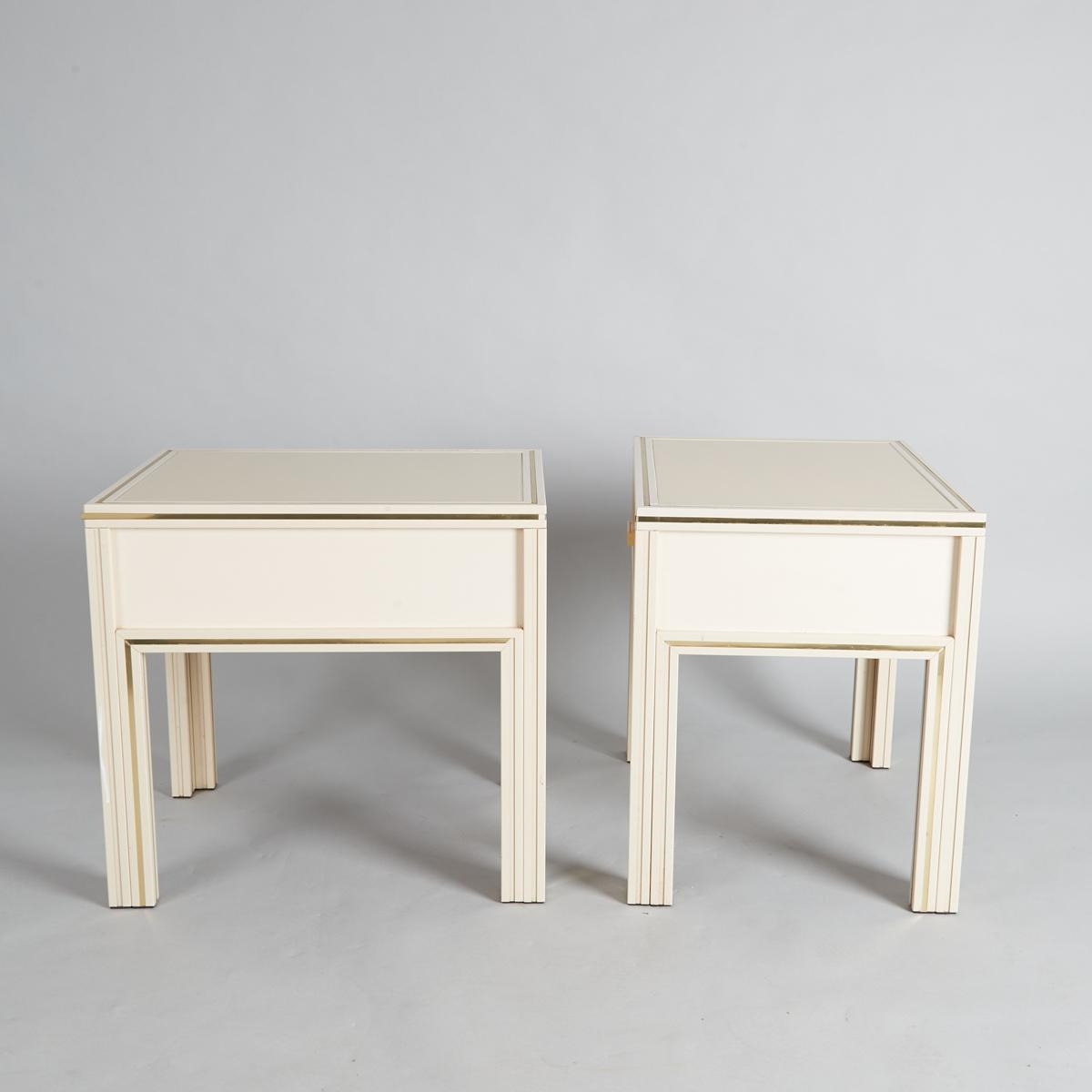 Pierre Vandel | A Pair of Pierre Vandel Bedside Tables | MutualArt
