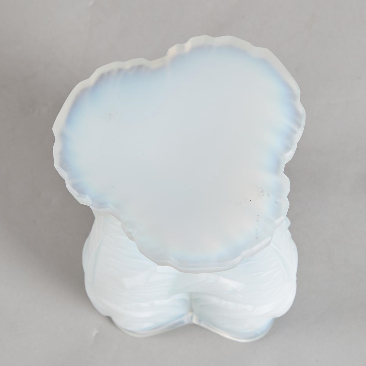 Edmond Etling | An Edmond Etling Three Standing Fish Vase | MutualArt