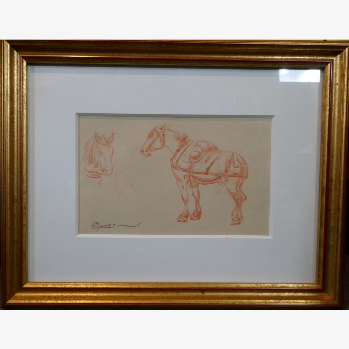 Camille Godet | Chevaux de trait | MutualArt
