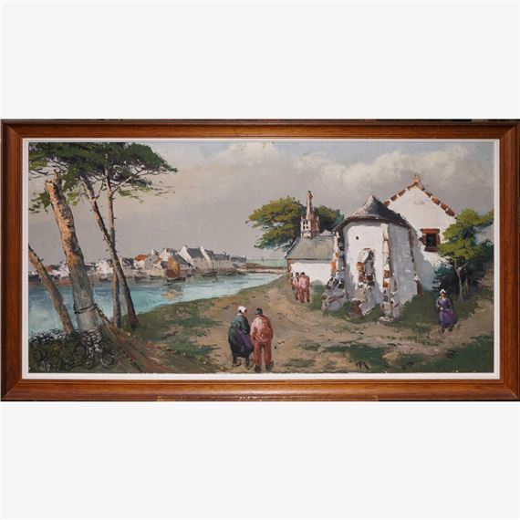 Lucien Marie le Gardien | Chapelle en bord de mer | Compare similar ...