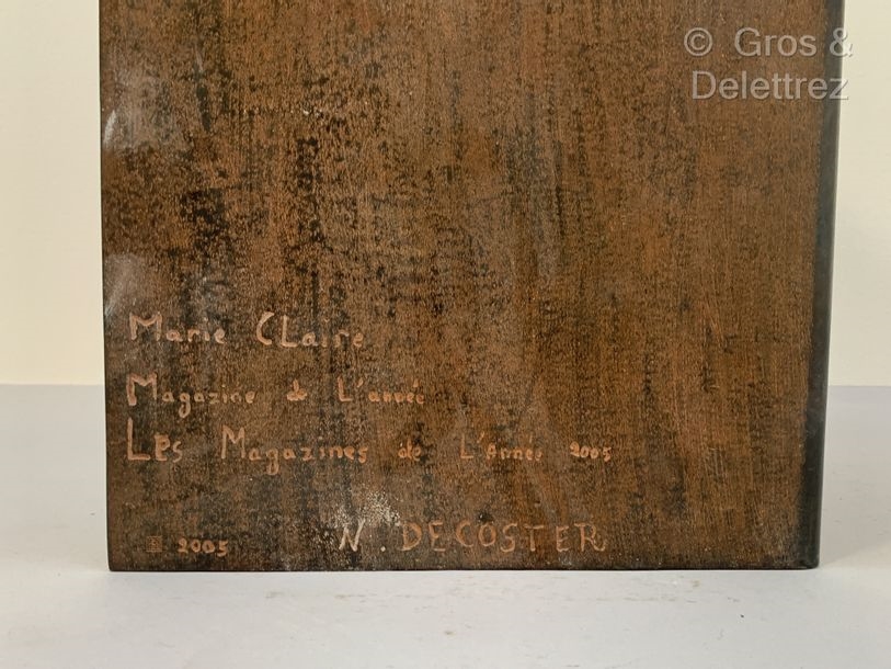 Nathalie Decoster | Sculpture in bronze with brown patina (2005 ...