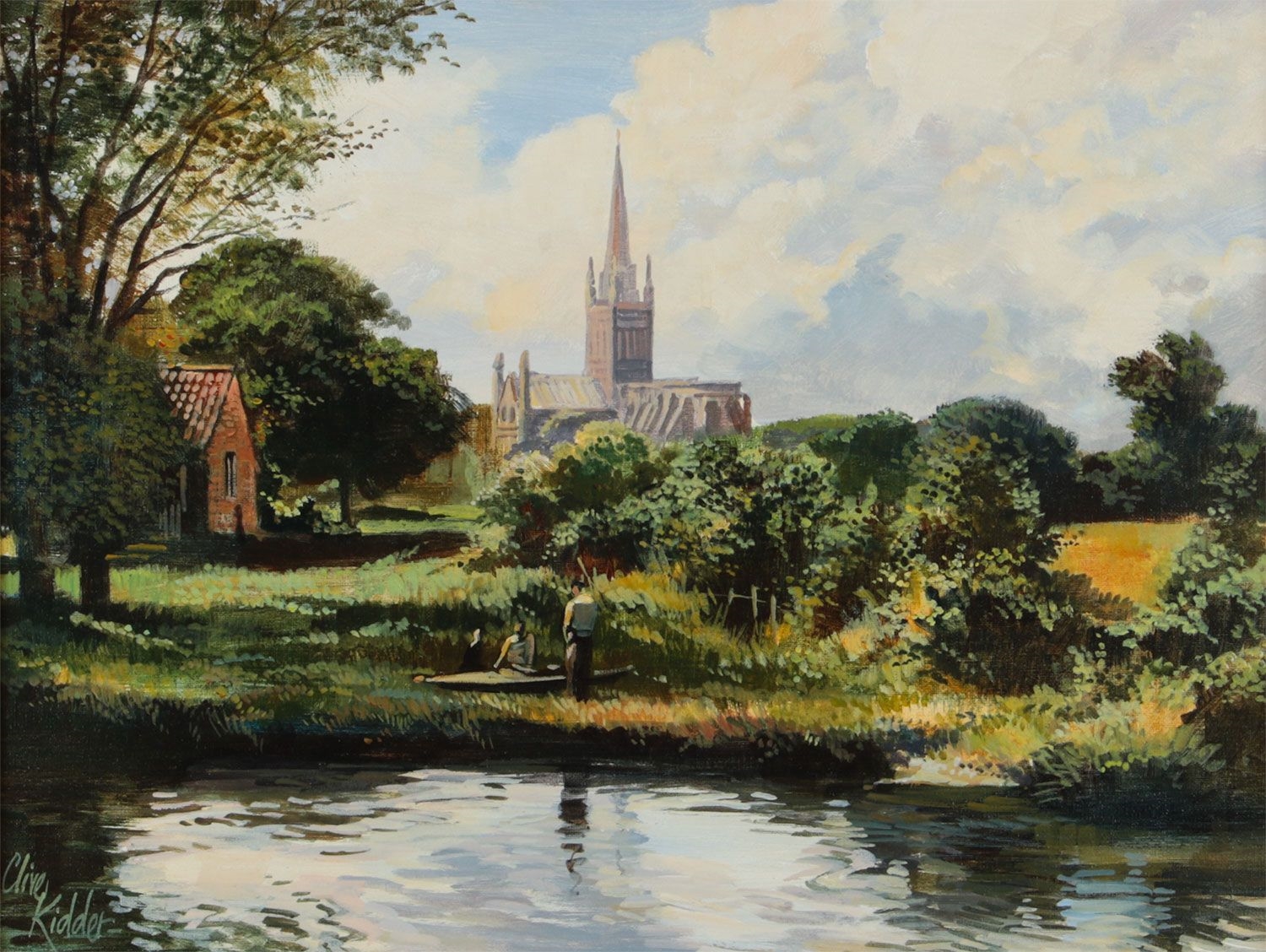 Clive Kidder | NORWICH CATHEDRAL | MutualArt