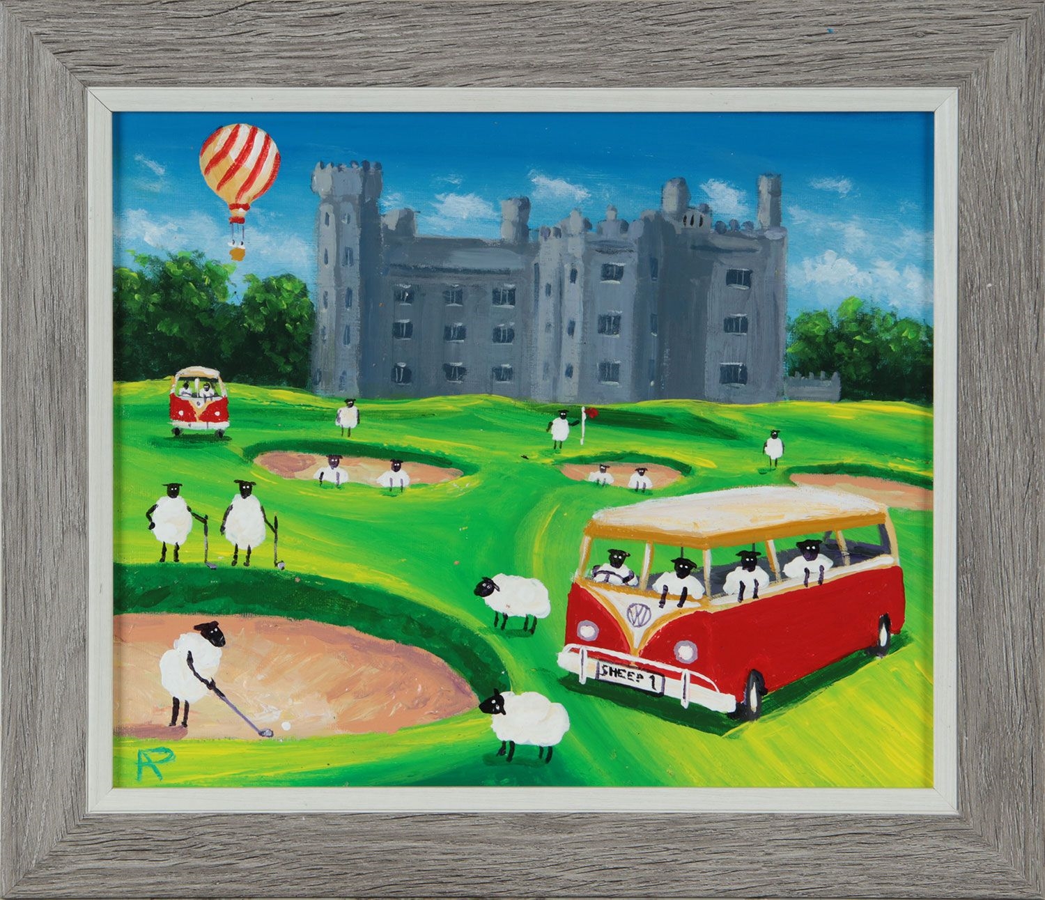 Andy Pat | ANDY PAT'S WANDERING SHEEP ENJOYING A ROUND OF GOLF AT ...