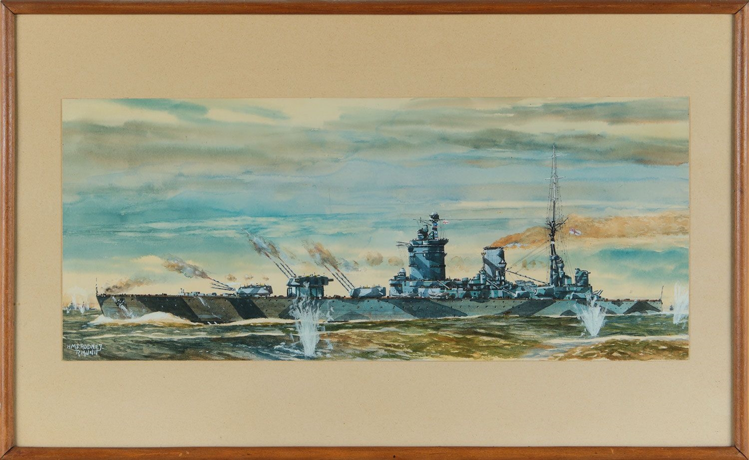 R. Munn | HMS RODNEY | MutualArt