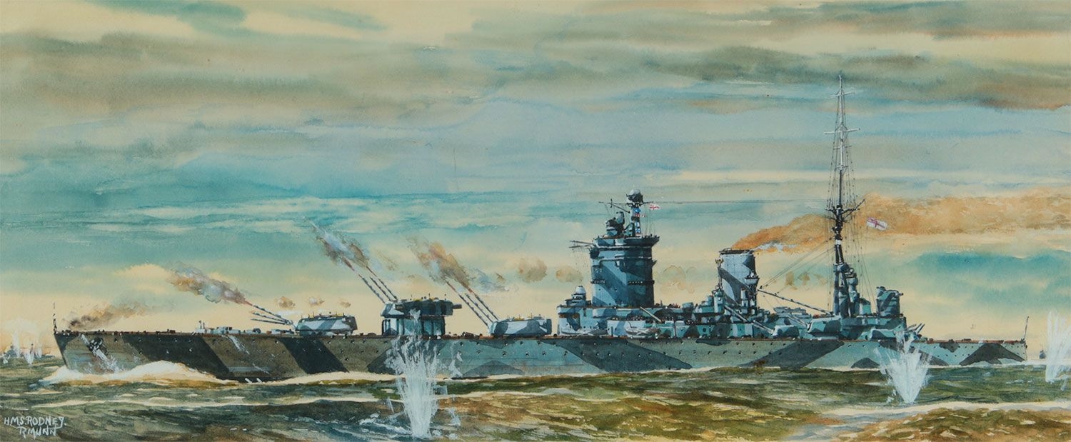 R. Munn | HMS RODNEY | MutualArt