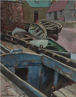 Mabel Royds | UNTILED (STILL LIFE WITH FIR BRANCHES) (1920) | MutualArt