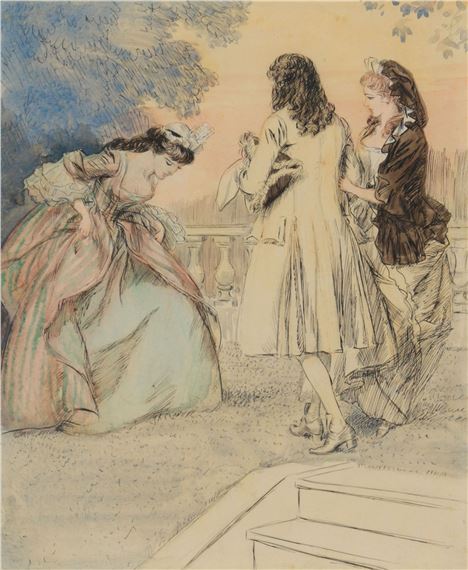 Hugh Thomson | SHE MADE US ONE OF HER GRAND CURTSIE'S AND CALLED US THE ...