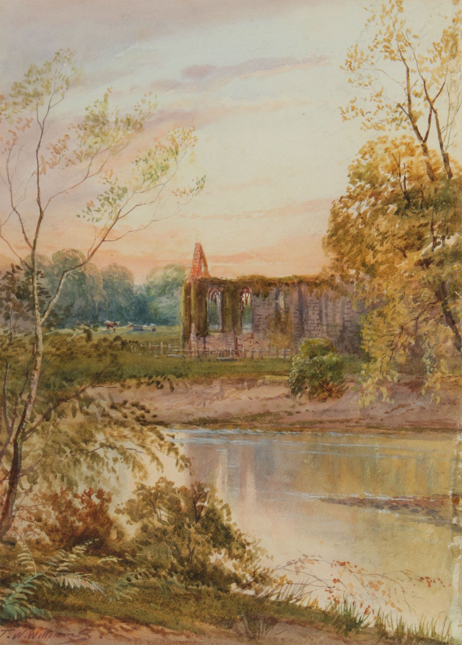 J.W. Williams | ABBEY RUINS | MutualArt