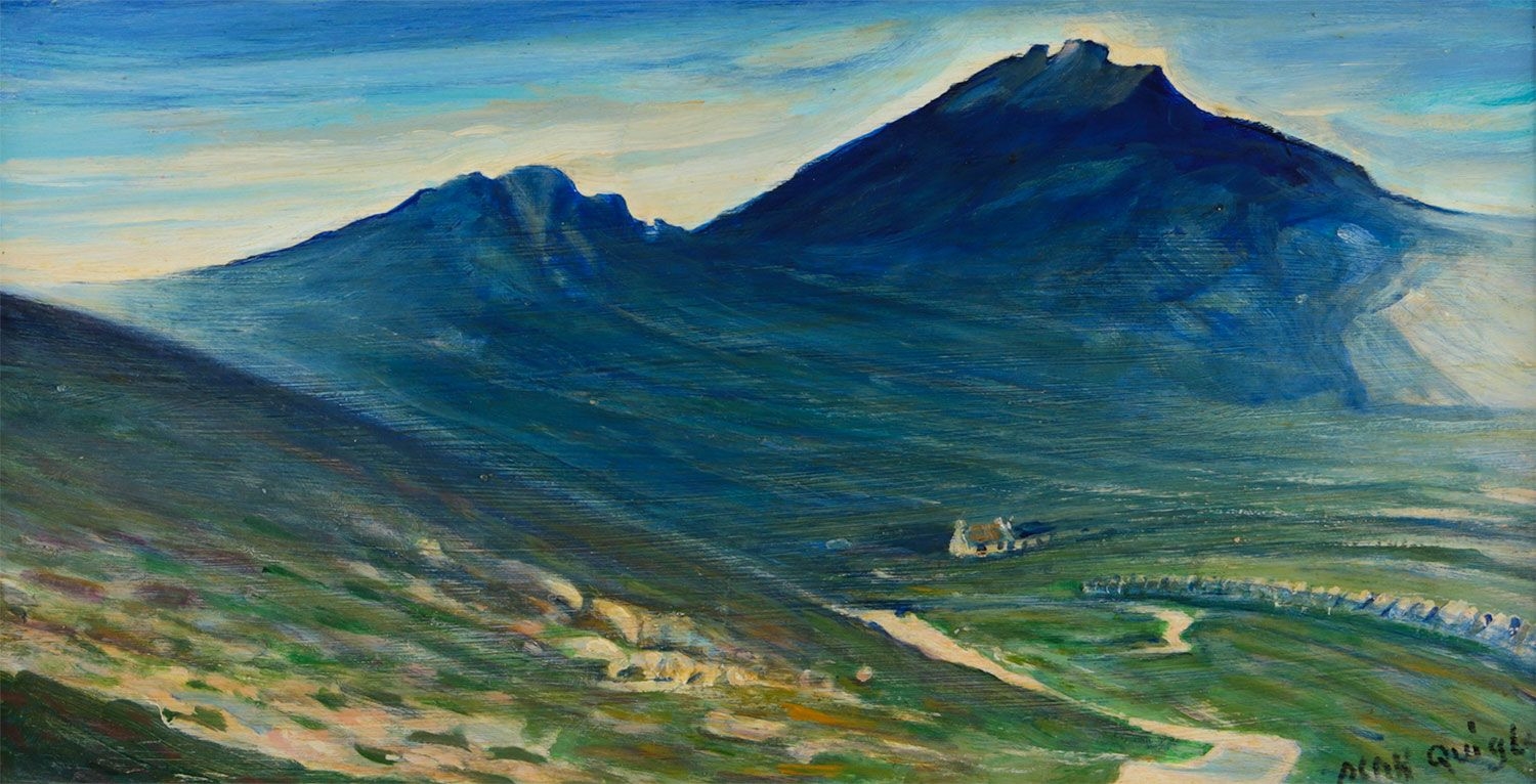 Alan Quigley | COTTAGE IN THE MOURNES | MutualArt