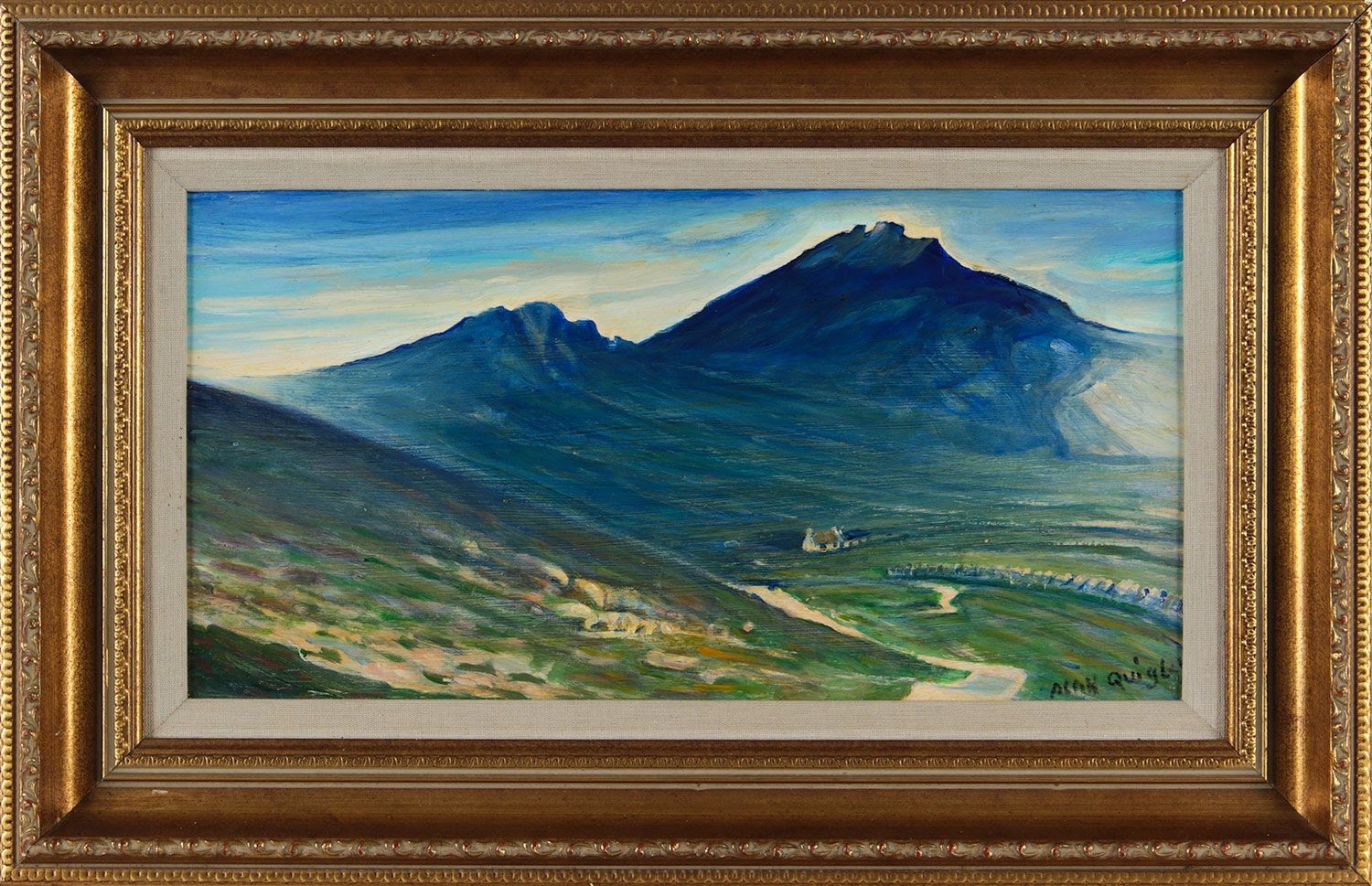 Alan Quigley | COTTAGE IN THE MOURNES | MutualArt