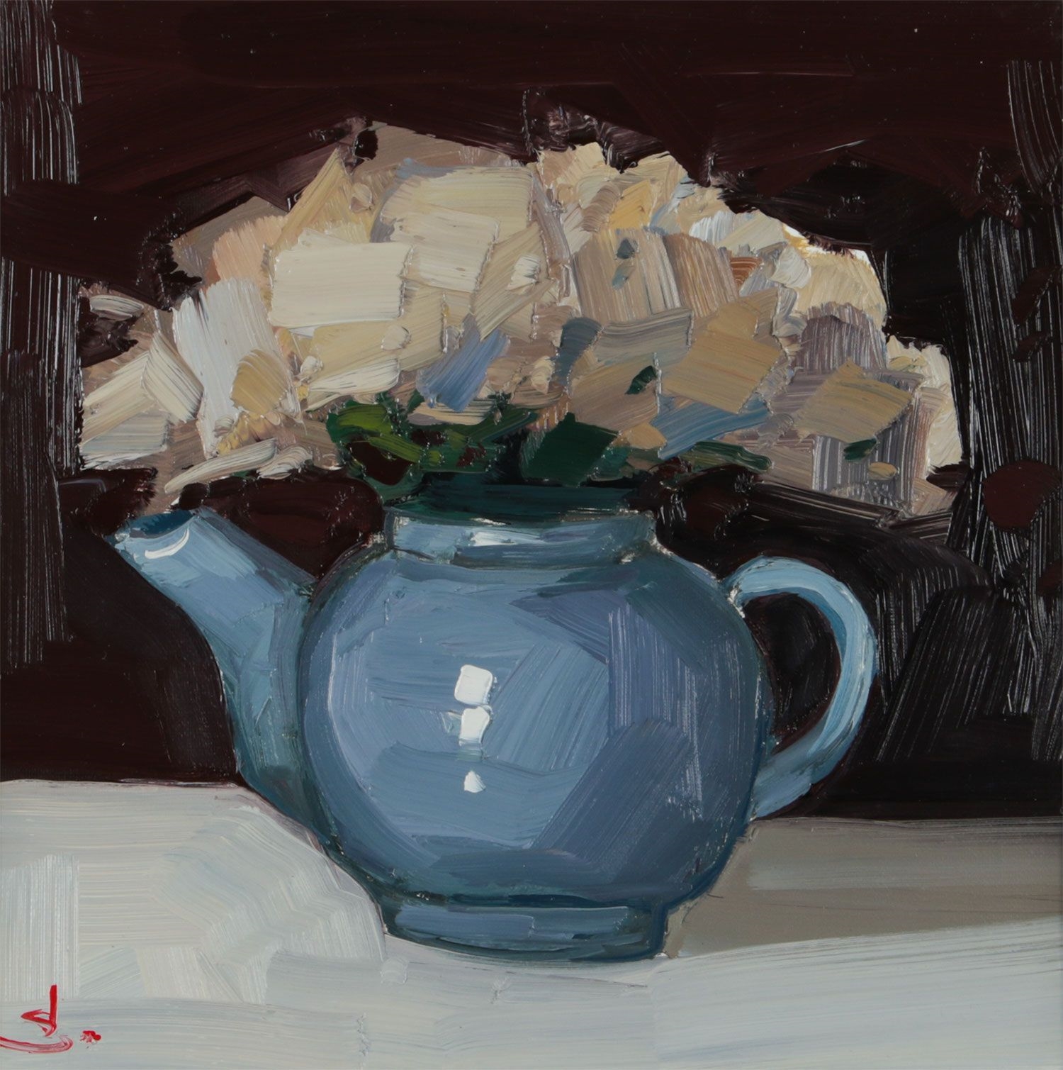Vivek Mandalia | FLOWERS IN A TEAPOT | MutualArt