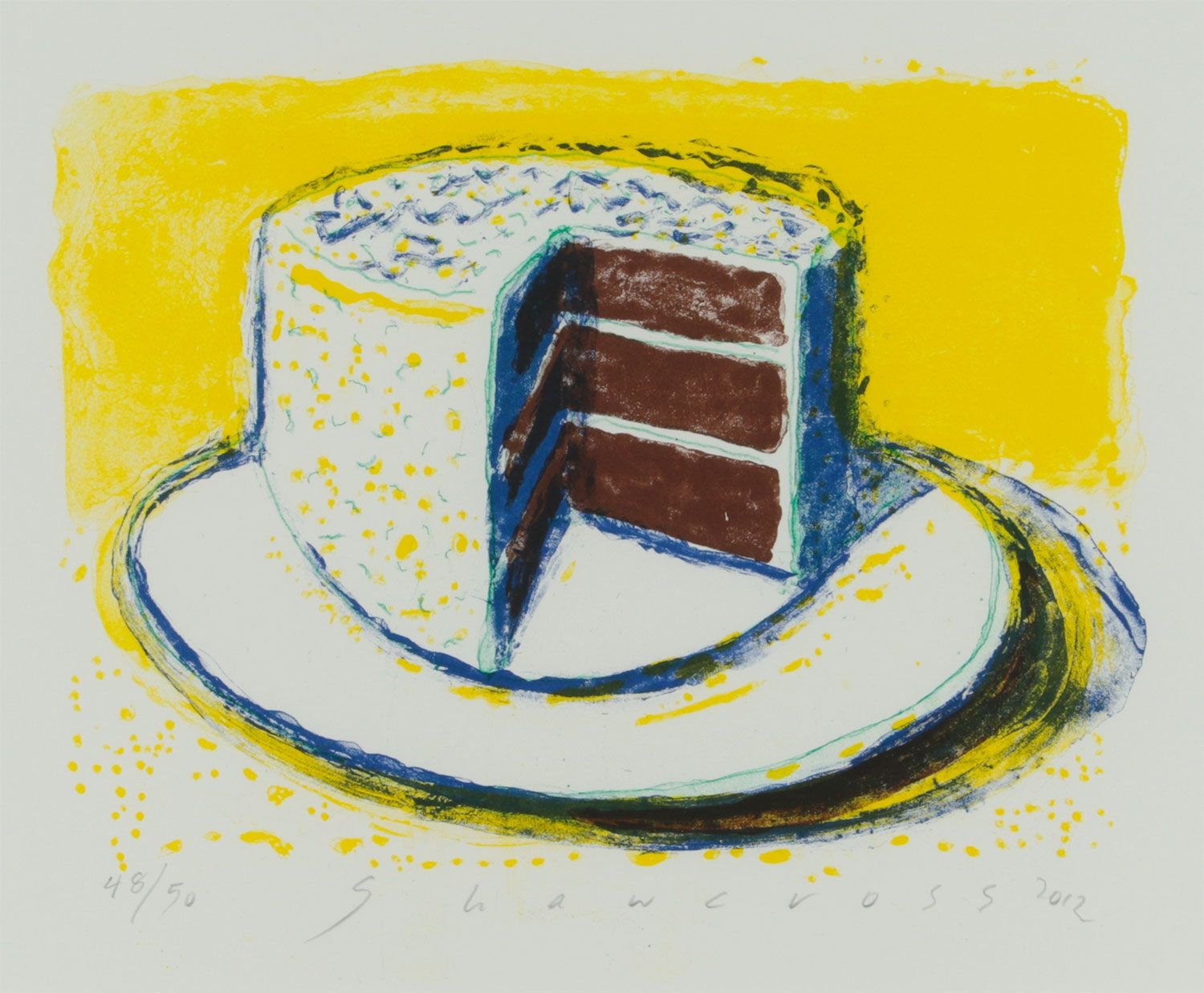Neil Shawcross | CHOCOLATE CAKE | MutualArt