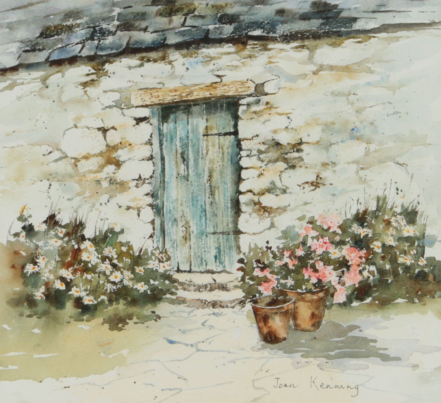 Joan Kenning | THE BLUE DOOR | MutualArt