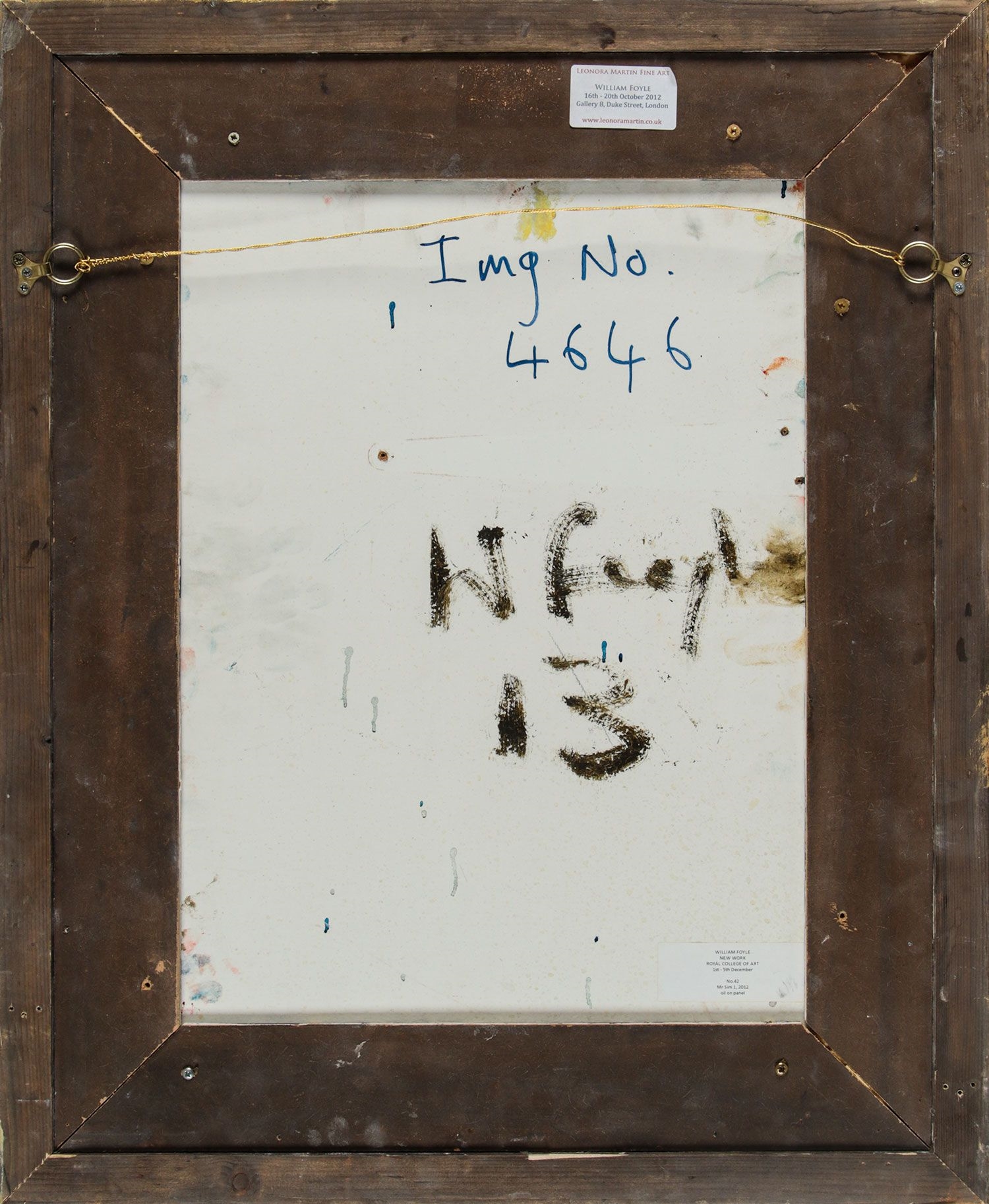 William Foyle | MR SIM I | MutualArt