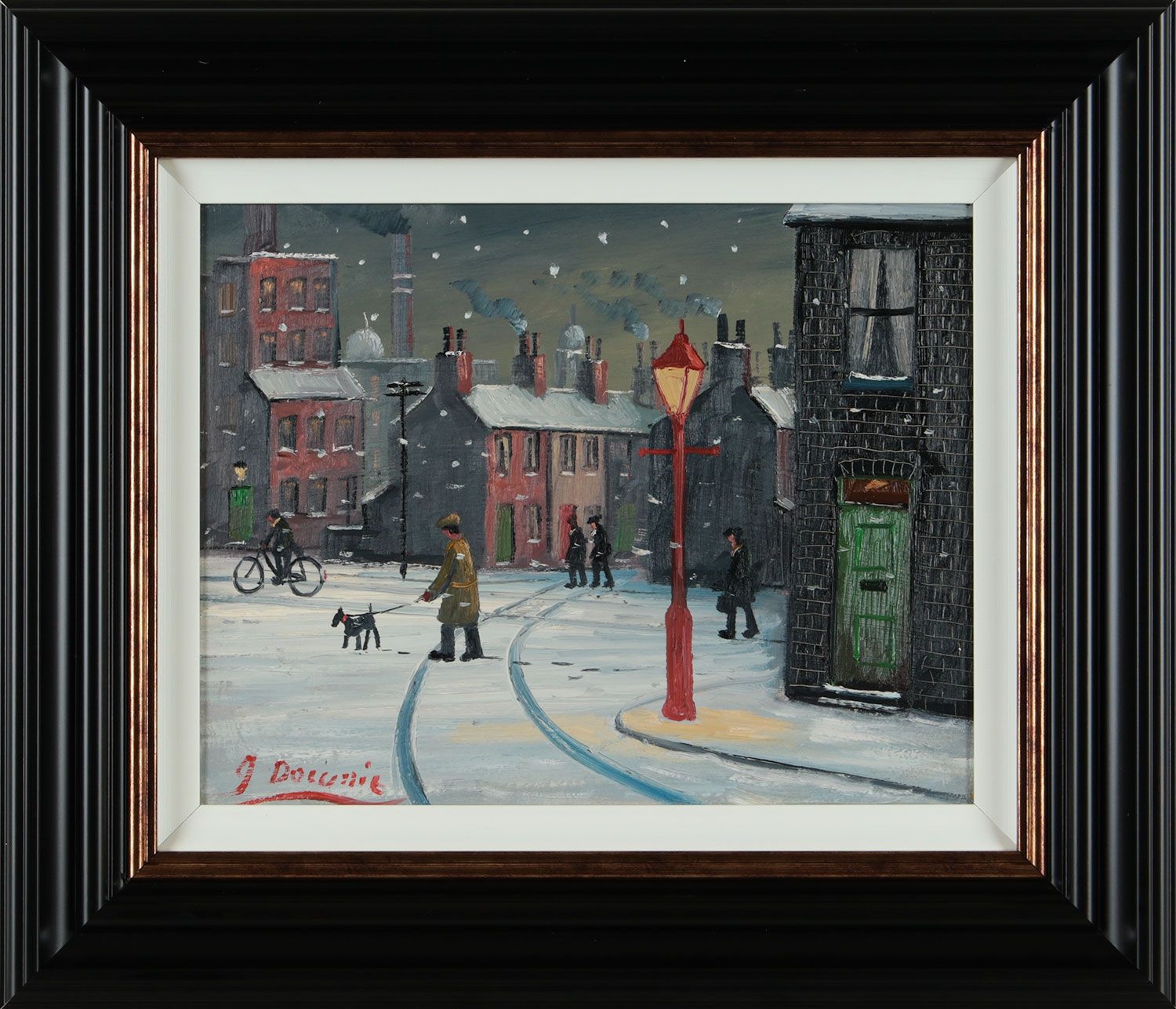 James Downie | THE RED LAMP POST | MutualArt