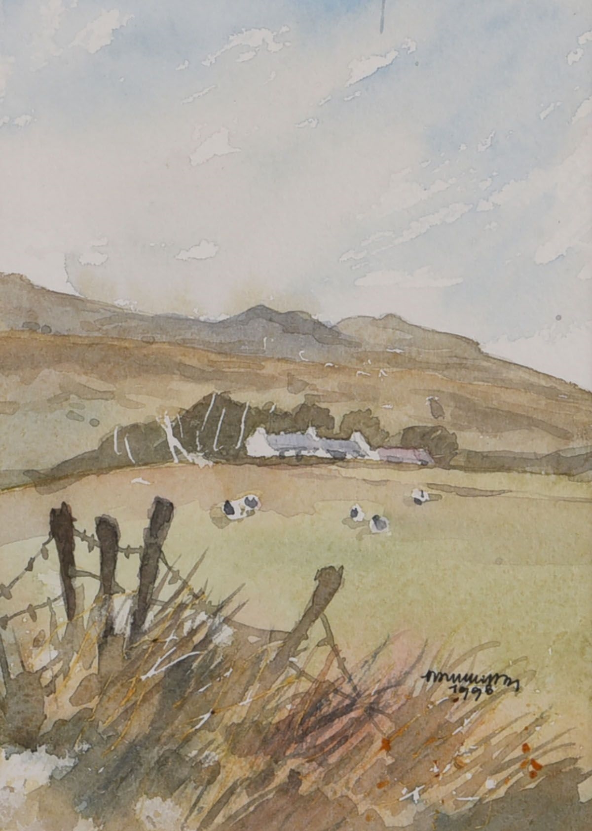 William Murray | SHEEP GRAZING | MutualArt