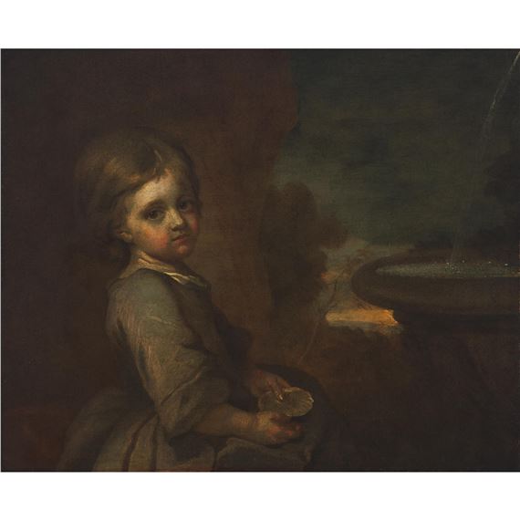Sir John Baptist de Medina | GIRL WITH SHELL | MutualArt