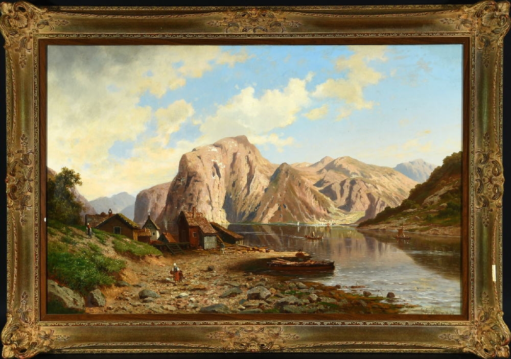 Heinrich Eduard Heyn | Fjordlandschaft | MutualArt