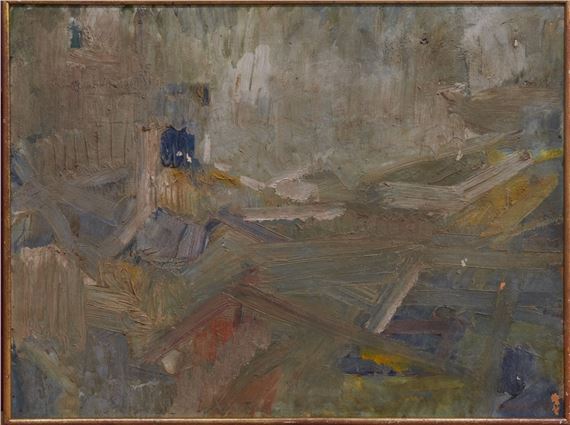 Dorothy Mead | View of River from Greenwich | MutualArt