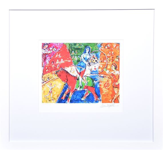 Marc Chagall | Circus Horse and Rider | MutualArt