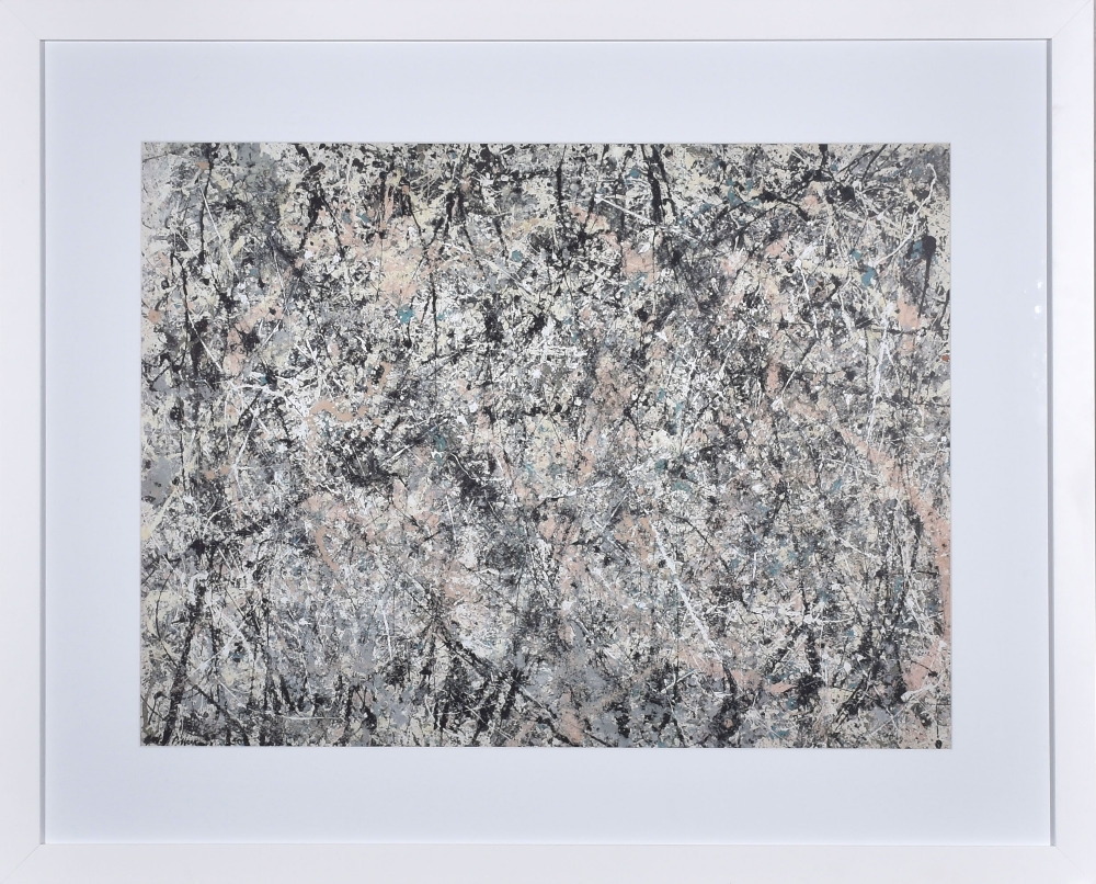 Jackson Pollock | Jackson Pollock decorative print of original ...