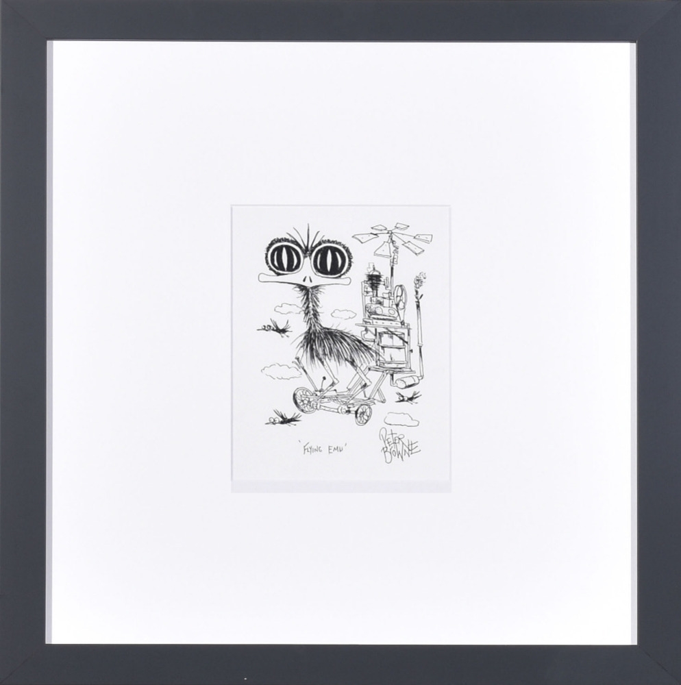Peter Browne | Flying Emu | MutualArt