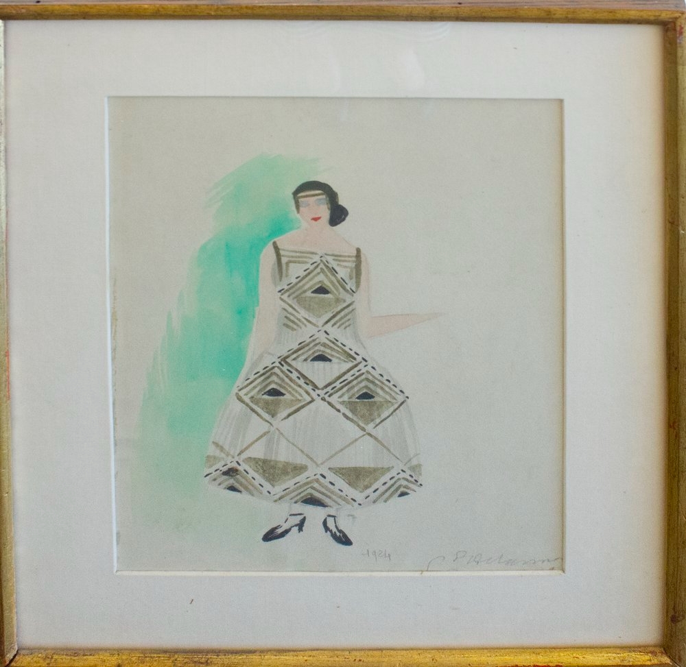 Sonia Delaunay | Robe Simultanee (1924) | MutualArt