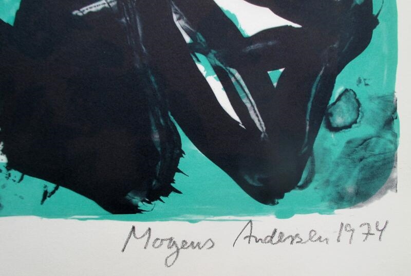 Mogens Andersen | Composition verte | MutualArt